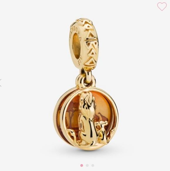 Pandora | Jewelry | Disney Simba Mufasa Sunset Dangle Charm | Poshmark
